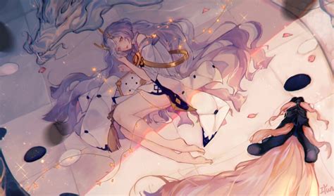 Asona Masterwork Apocalypse Highres 1girl Bare Legs Barefoot Chinrou Masterwork