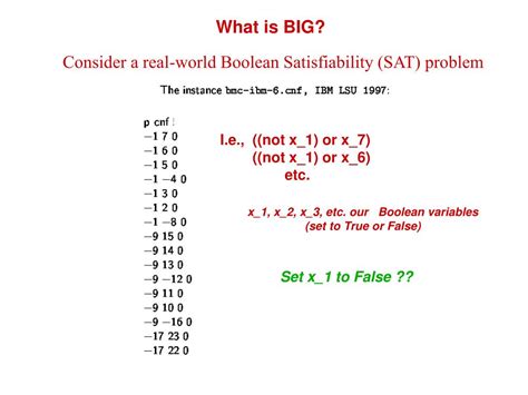 Ppt The Boolean Satisfiability Problem Theory And Practice Bart Selman Cornell University