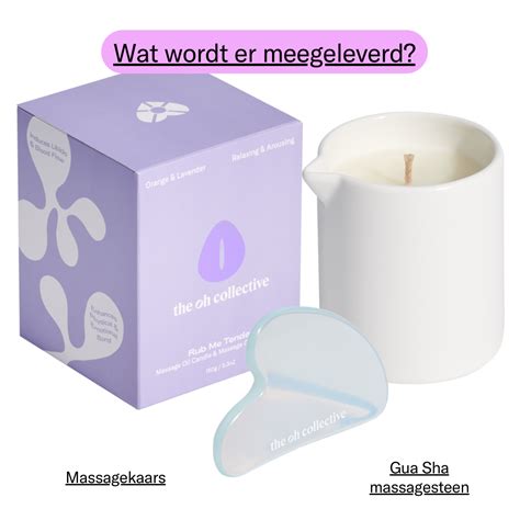 Rub Me Tender Massage Candle And Gua Sha The Oh Collective