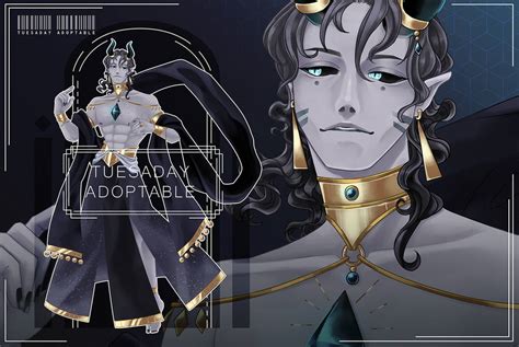 Auction Monthly Demon Jun [closed] By Tuesaday On Deviantart