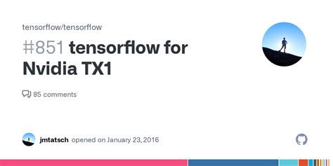 Tensorflow For Nvidia TX Issue Tensorflow Tensorflow GitHub