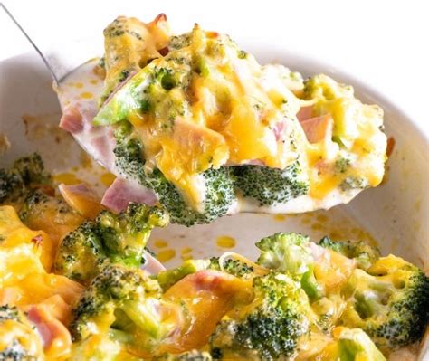 Keto Ham And Broccoli Casserole Hungry For Inspiration