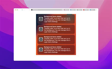 How To Fix Constant Background Items Added Notification On Mac