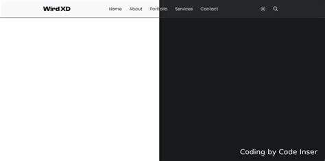 Responsive Header With Dark Mode Using Html Css And Javascript Wird Dev