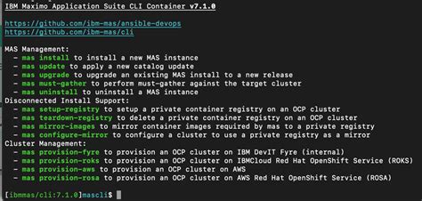 Maximo Application Suite Automation Tooling