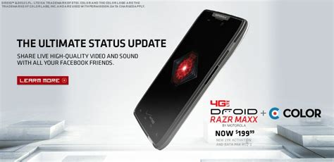 Droid Razr Maxx Drops To From Verizon