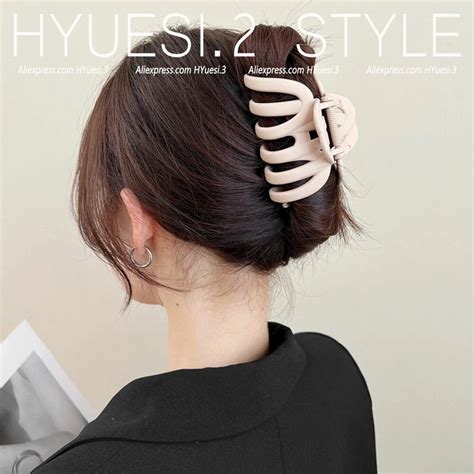 Badu Bg Обикновени големи нокти за коса на октопод Неплъзгаща се конска опашка Здрав държач