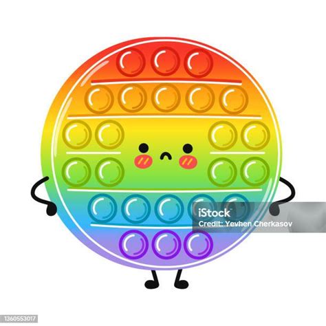 귀여운 슬픈 팝 은 캐릭터를 팝업 벡터 핸드 그린 만화 가와이 캐릭터 일러스트 아이콘 0명에 대한 스톡 벡터 아트 및 기타 이미지 0명 감각 지각 개념 Istock