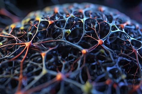 Premium Photo Brain Synapses Close Up View Showcasing Neural Connections Health And Science