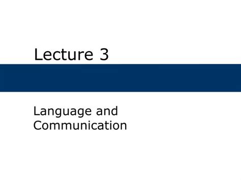 Ppt Lecture 3 Powerpoint Presentation Free Download Id1086902