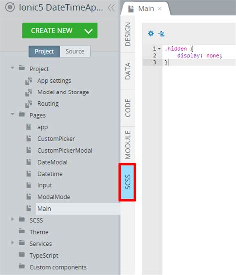 Ionic Date And Time Input Sample App