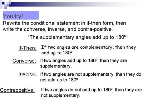 2 2 Analyze Conditional Statements N Definitions Conditional