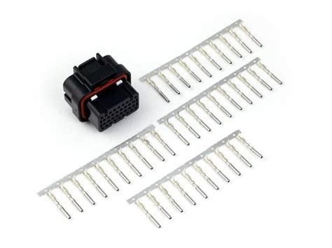 Haltech Plug And Pins Only Amp 34 Pin Key 2 4 Row 4 Key Weldman