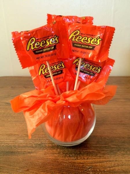 Making A Mini Pumpkin Candy Bouquet My Frugal Halloween