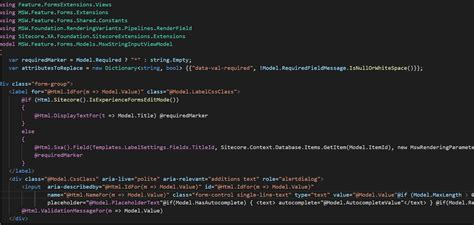 Accessibility In Sitecore Forms MVC Mmmake