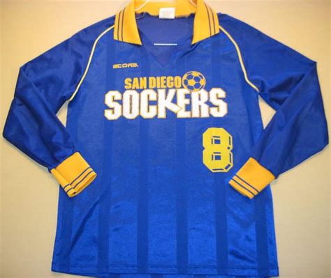 Camiseta Visitante San Diego Sockers 1986 87