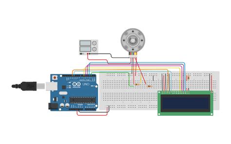 Circuit Design Encoder Tinkercad