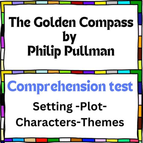 The Golden Compass Comprehension Test Setting Plot Characters And Themes