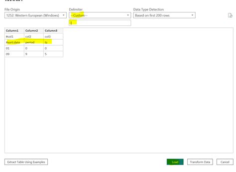 Extract Headers From The First Column Microsoft Fabric Community