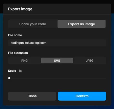Cara Buat Screenshot Kodingan Jadi Lebih Menarik Dengan Codeimage Tool Teksnologi