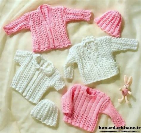 مدل بافتنی نوزاد دختر و پسر با طرح های شیک و جدید