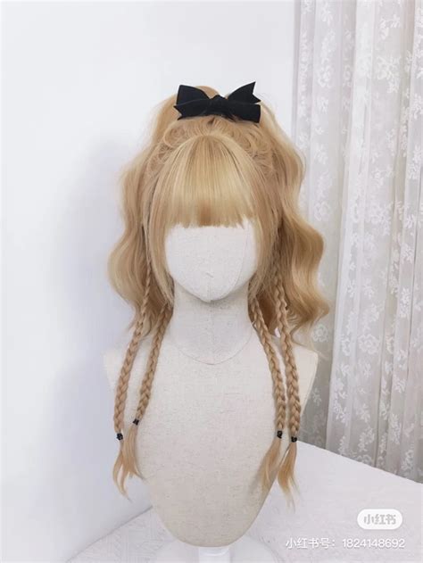 发型 公主头 双马尾 卷发