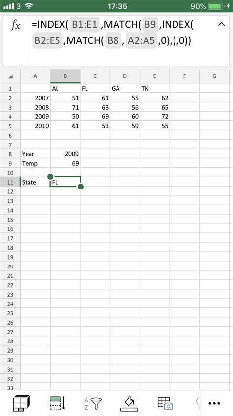 function that would work as a reverse index match match or reverse lookup r excel