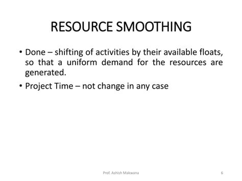 Resources Allocation And Resources Schedulingconstruction Management Pdf