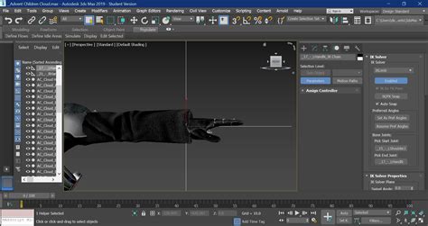 Ik Solver Parameters Not Showing Up Autodesk Community