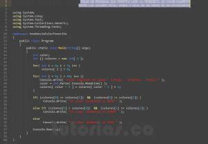 programación en visualStudio c Tutorias co