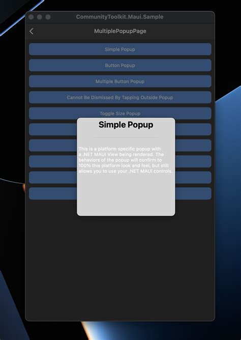 Popup Position In Mac Desktop Off Bound When Moving Across Screen