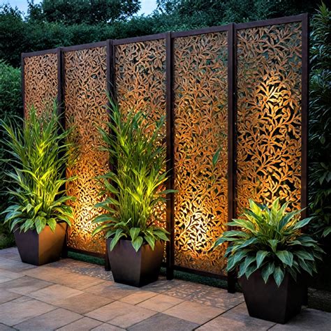 Privacy Screen Ideas For Backyard Secure Outdoor Space With Style
