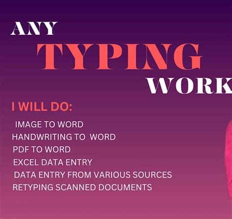do data entry typing work copy paste job excel data entry by