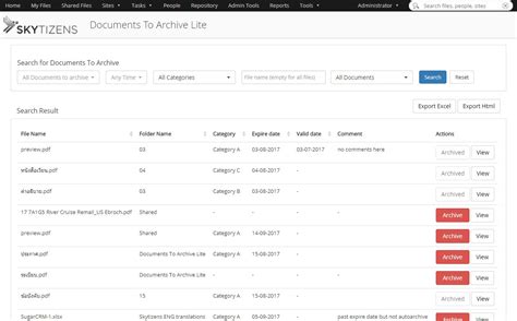 Document To Archive Pro Documents Expiration Management For Enterprise Alfresco Addons