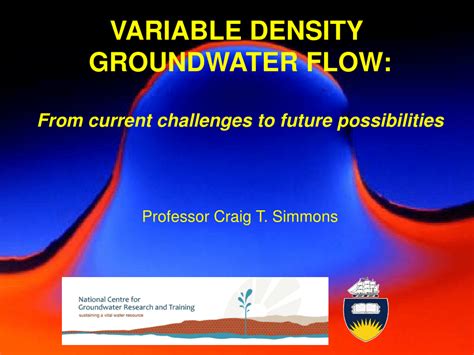 PDF Variable Density Groundwater Flow From Current Challenges To