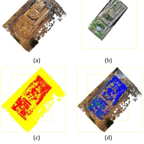 Generated And Aligned Point Clouds A Tls Bphotogrammetry C
