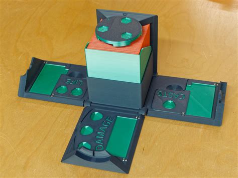 The Commander Hub Deck Box By Martinau Printables Store