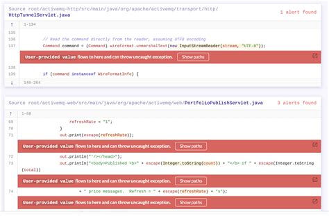 Java Cwe 600 Uncaught Servlet Exception · Issue 143 · Github