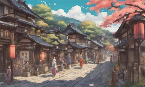 We Are In A Feudal Town Of Japan 2 By Pyrotox6 On Deviantart
