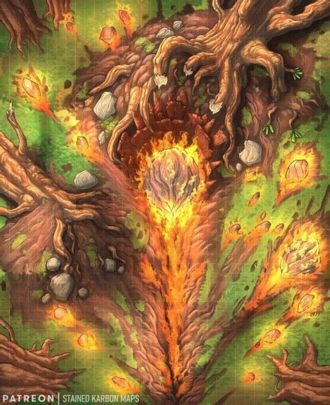 Meteor Impact Battlemap Updated With Stand Alone Assets Artofit