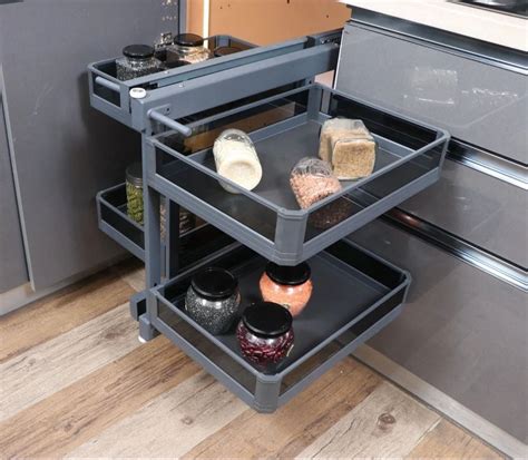 Hdf Modern Universal Corner Kitchen Glass Base Mounted At ₹ 14800