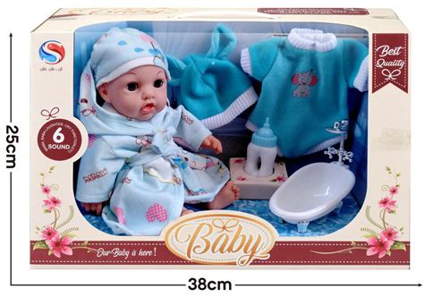 საწყობი ბიბი თოჯინა ხმოვანი აბაზანის აქსესუარებით და