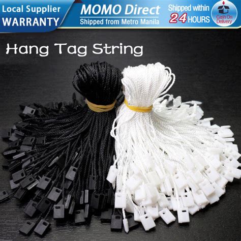 1000pcs Hang Tag String Cord Label Strings Nylon Hang Tag Strings Shoes Bags Home Clothing