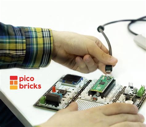 Picobricks Base Kit Development Kit For Raspberry Pi Pico Botland Robotic Shop