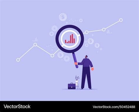 Business Data Analysis Concept Royalty Free Vector Image