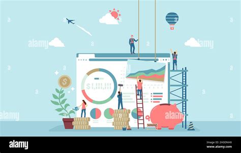 Asset Management Concept Vector Web Banner Illustration Stock Vector Image And Art Alamy