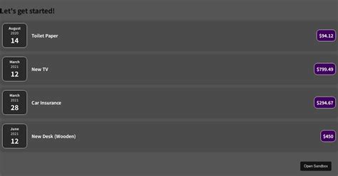 React Section 3 Codesandbox