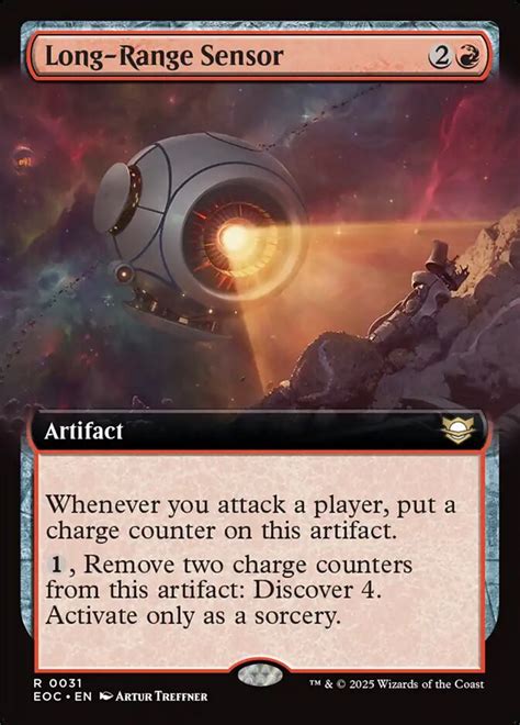 Long Range Sensor Edge Of Eternities Commander Mtg Print