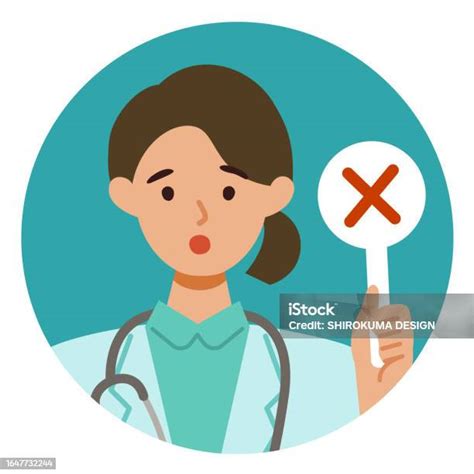 실험복을 입은 닥터 우먼 건강 관리 개념여자 만화 캐릭터입니다 사람들은 프로필 아바타 및 아이콘에 얼굴을 맞춥니다 경고 표정을 짓고 있는 여성의 이미지를 클로즈업한다 20