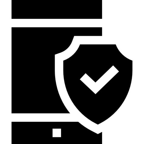 Secure Basic Straight Filled Icon